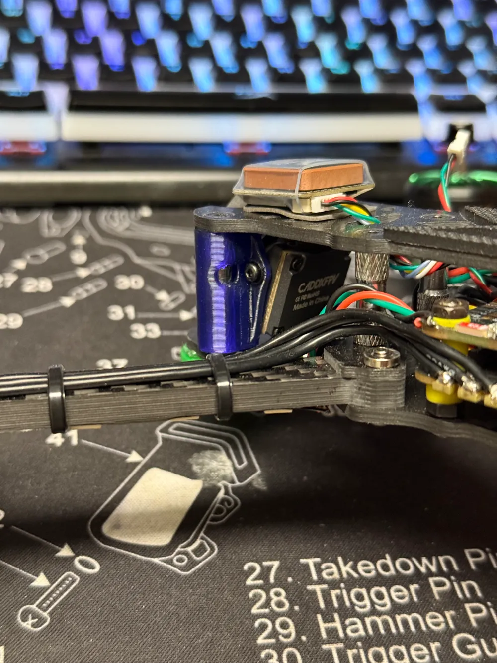 Walksnail Moonlight Camera Mount for MK4 Frame by CK Graphics ...