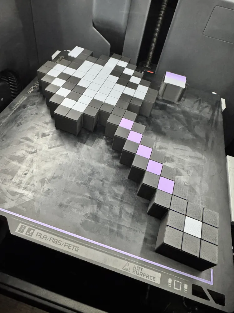 Customizable Minecraft Mace - Free 3D Print Model - MakerWorld