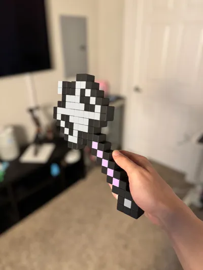 Customizable Minecraft Mace - Free 3D Print Model - MakerWorld