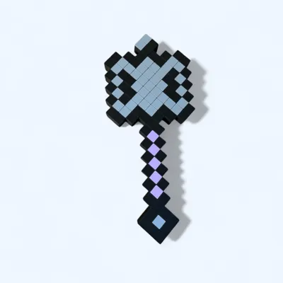 Customizable Minecraft Mace - Free 3D Print Model - MakerWorld