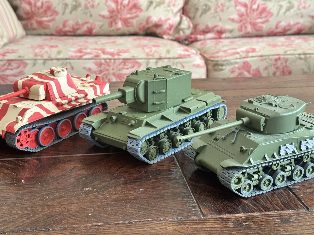 KV-2 Russian Heavy Tank 3D Model by mikolaj.mazik MakerWorld: Download ...