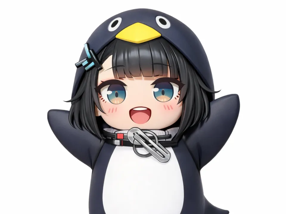 Endfield Female Administrator Meme Hoothoot Gaga Chibi Penguin ...