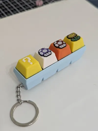 Keycap Figdet keychain base variation by bionicmachinarium MakerWorld ...