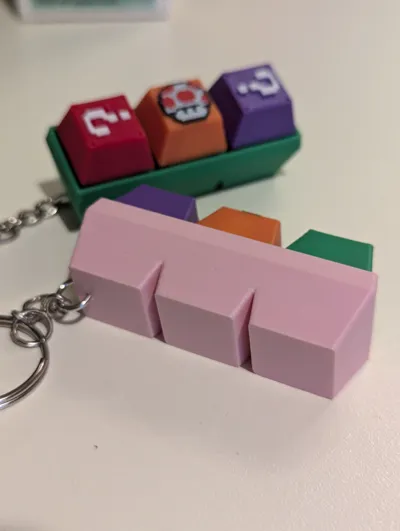 Keycap Figdet keychain base variation by bionicmachinarium MakerWorld ...