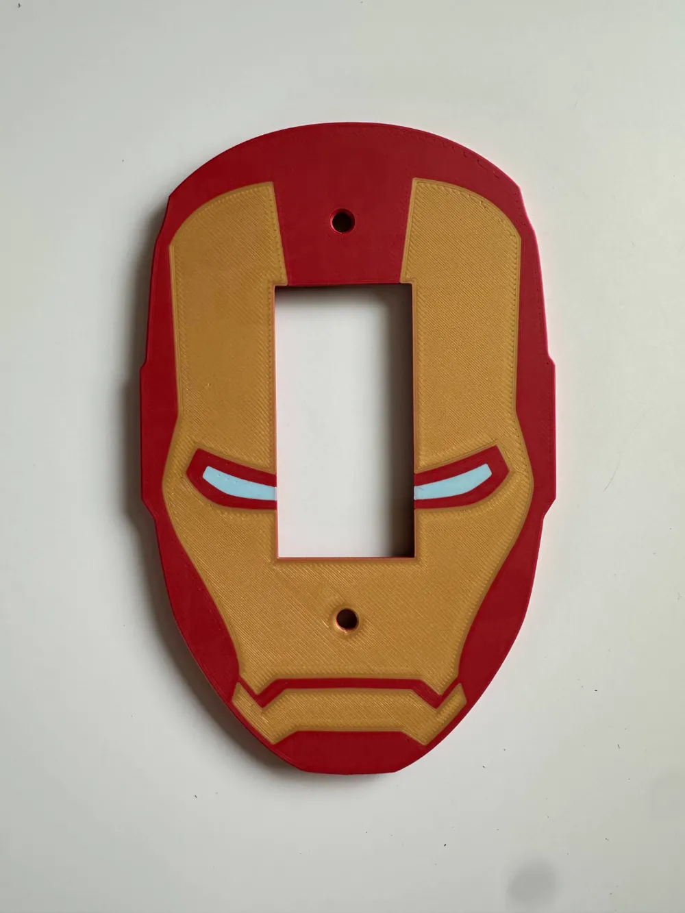Iron Man - Light Switch Cover - Free 3D Print Model - MakerWorld