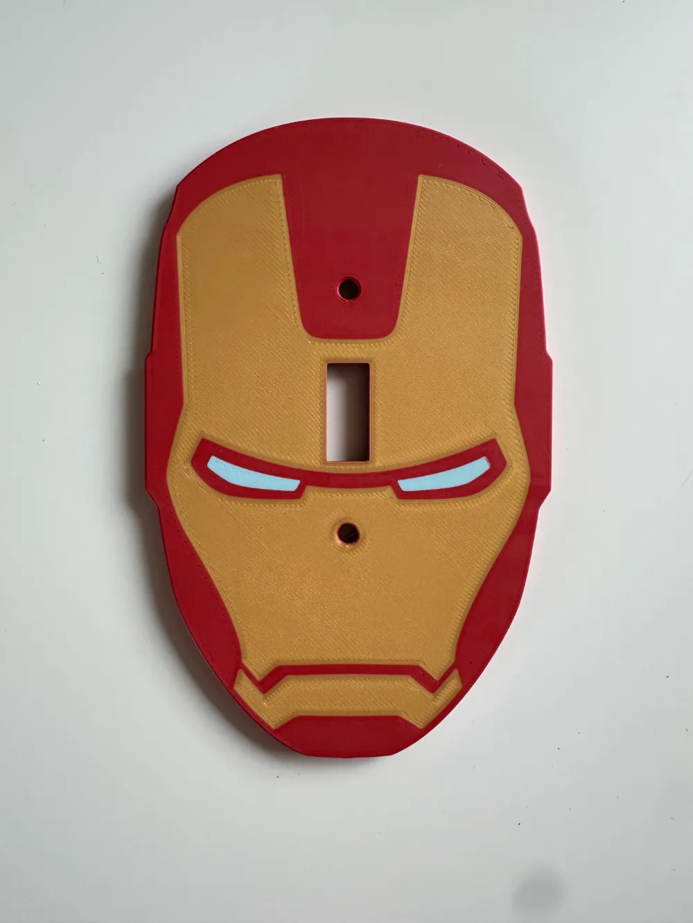 Iron Man - Light Switch Cover - Free 3D Print Model - MakerWorld