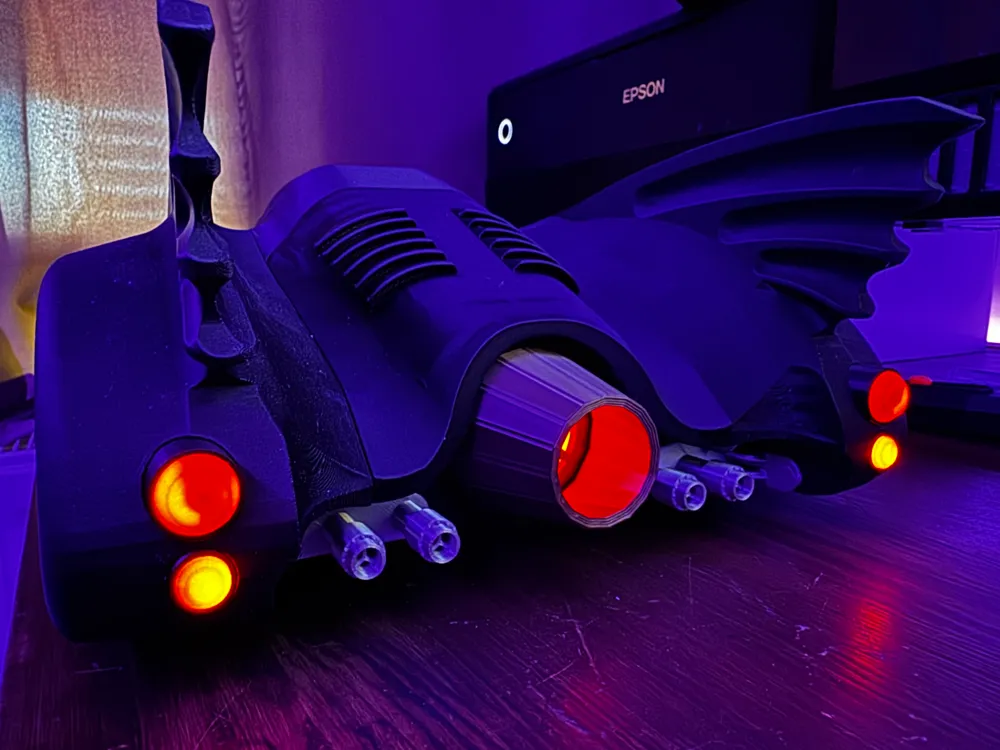 89 Batmobile - movie accurate edition - Free 3D Print Model - MakerWorld