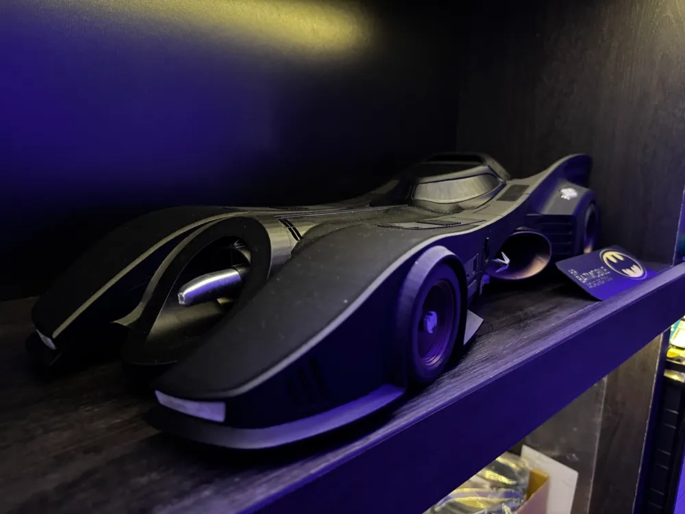 89 Batmobile - movie accurate edition - Free 3D Print Model - MakerWorld