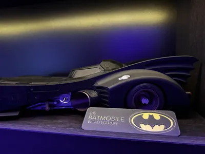 89 Batmobile - movie accurate edition by Wcad00 MakerWorld: Download ...