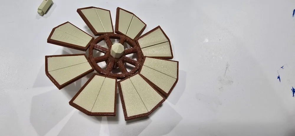 Timberborn Windmill by Skibba Rigged - MakerWorld