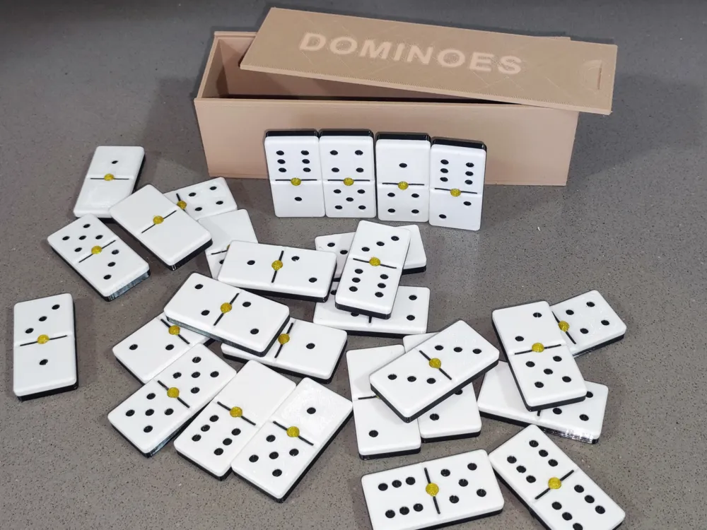 Classic dominoes by A2S dESIGN MakerWorld: Download Free 3D Models