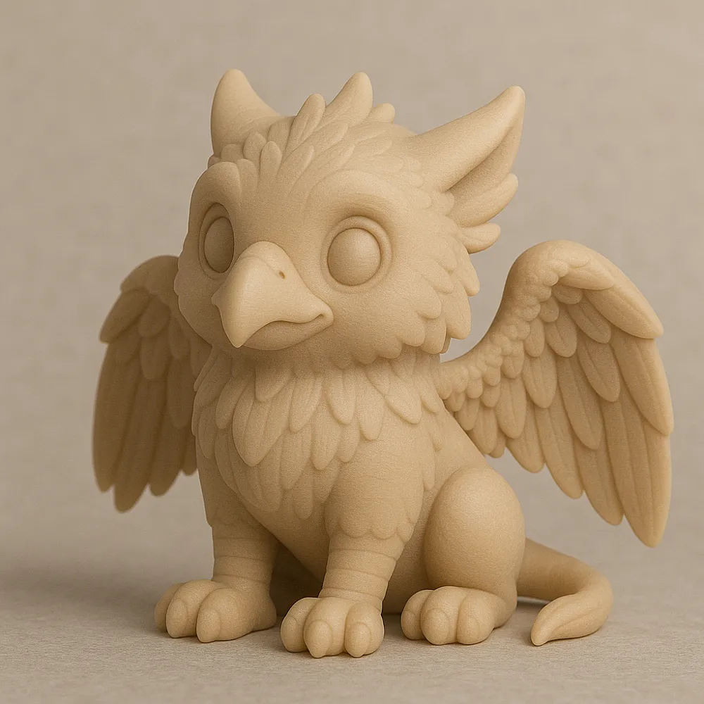 Cute little Griffin - Free 3D Print Model - MakerWorld