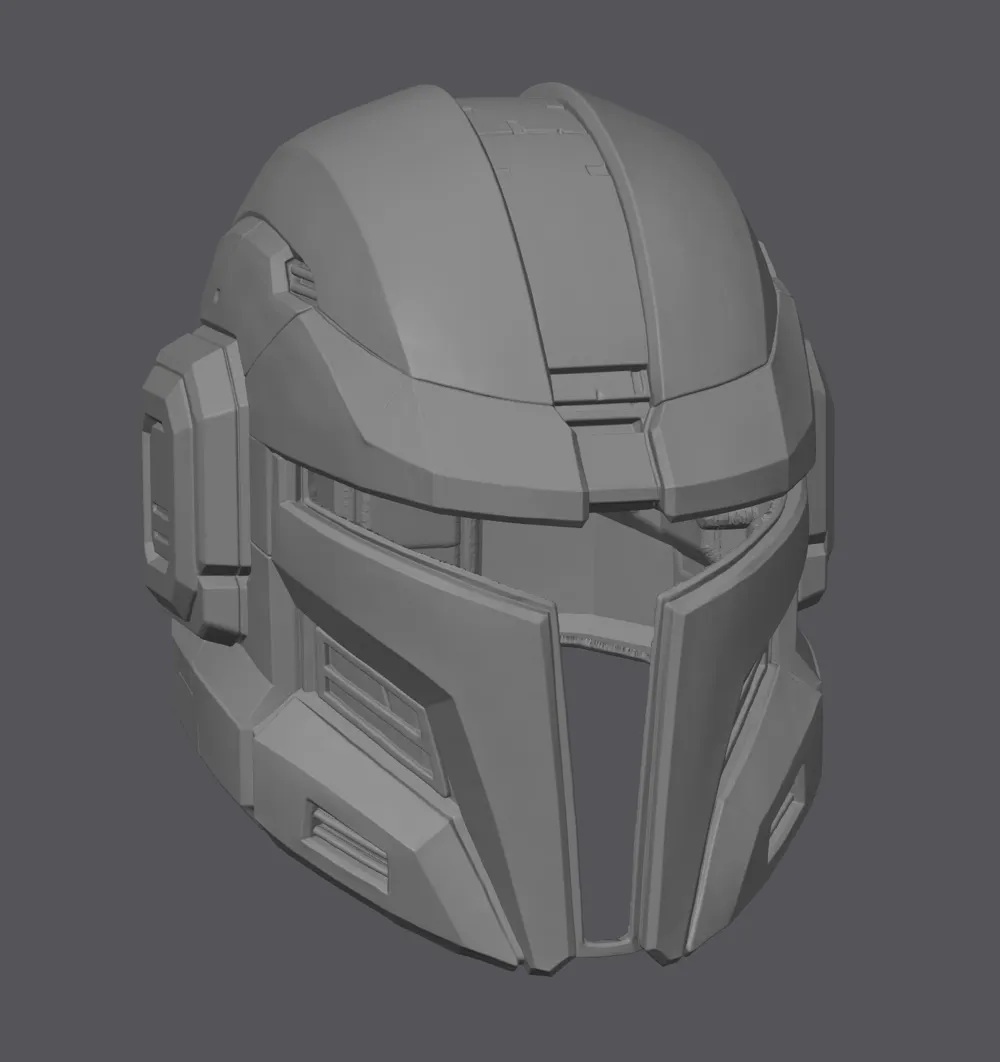 Master Chief/Mandalore Helmet "Request" V2 - Free 3D Print Model ...