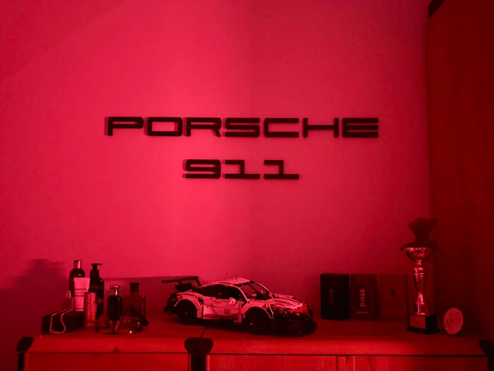 Porsche 911 logo by mkopczewski MakerWorld: Download Free 3D Models