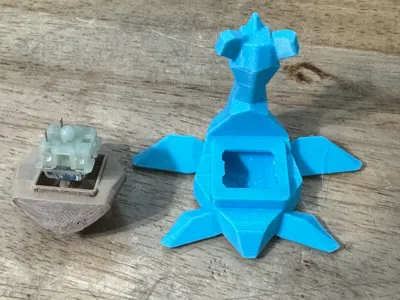 Lapras Key Cap Clicker Remixed by Jargcomp MakerWorld: Download Free 3D ...