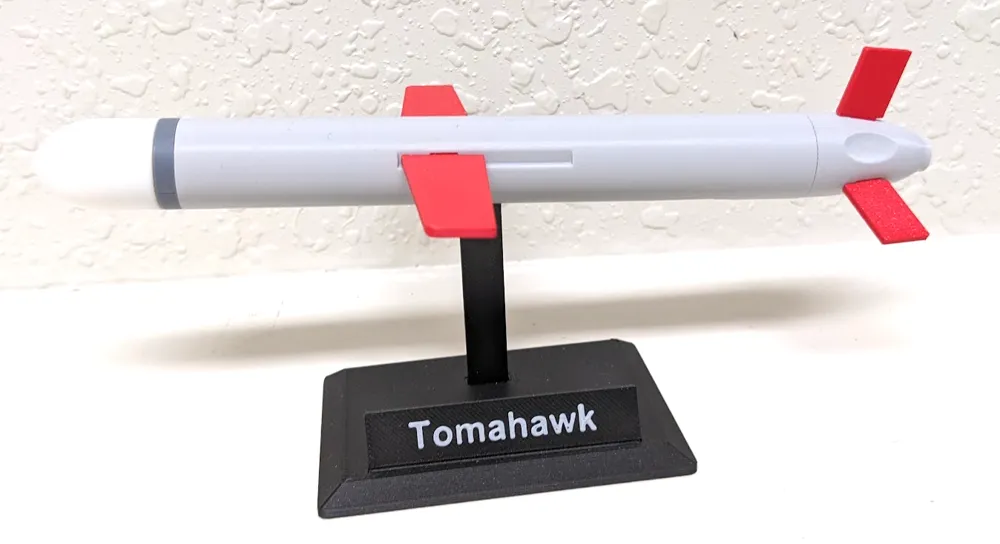 Tomahawk Cruise Missile with Launcher Tube by Rexi Labs MakerWorld ...