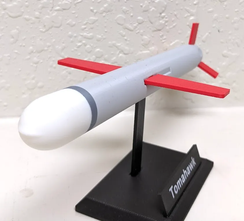 Tomahawk Cruise Missile with Launcher Tube by Rexi Labs - MakerWorld