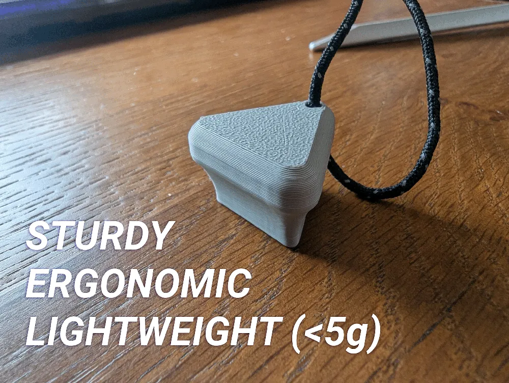 Tent Stake Pusher for V-shaped stakes like DAC by klabukraft MakerWorld ...