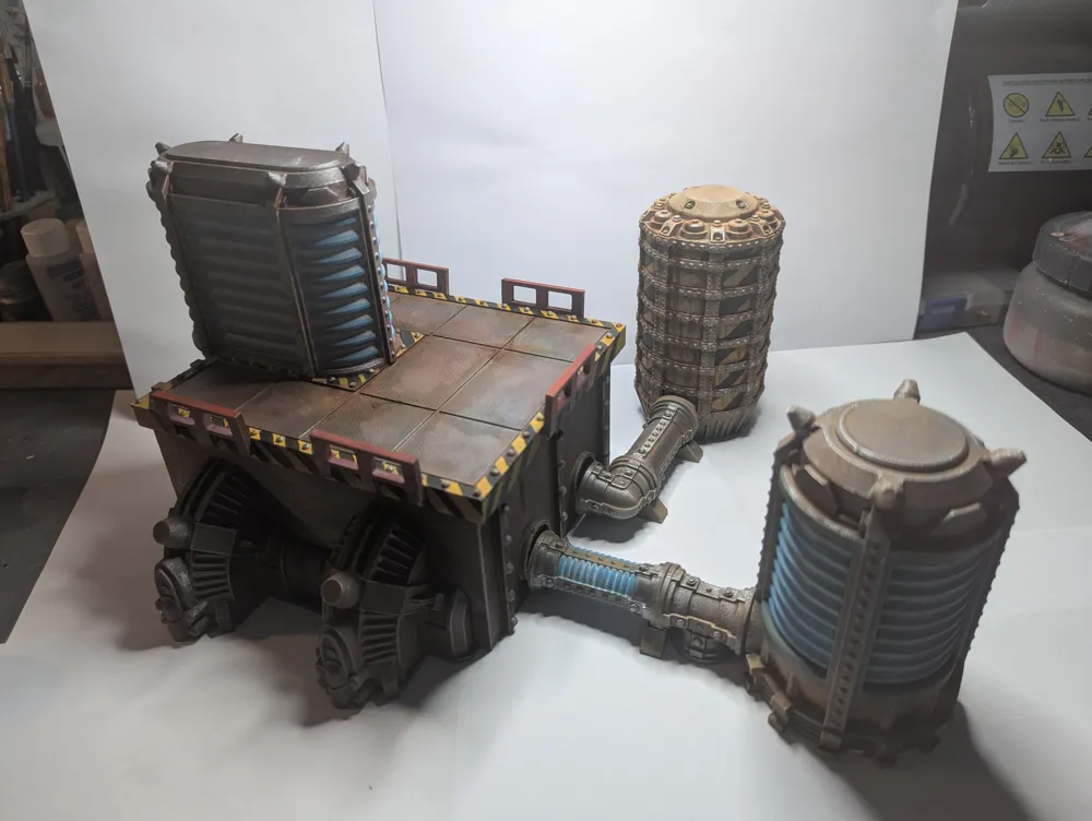 Power Station - Free 3D Print Model - MakerWorld