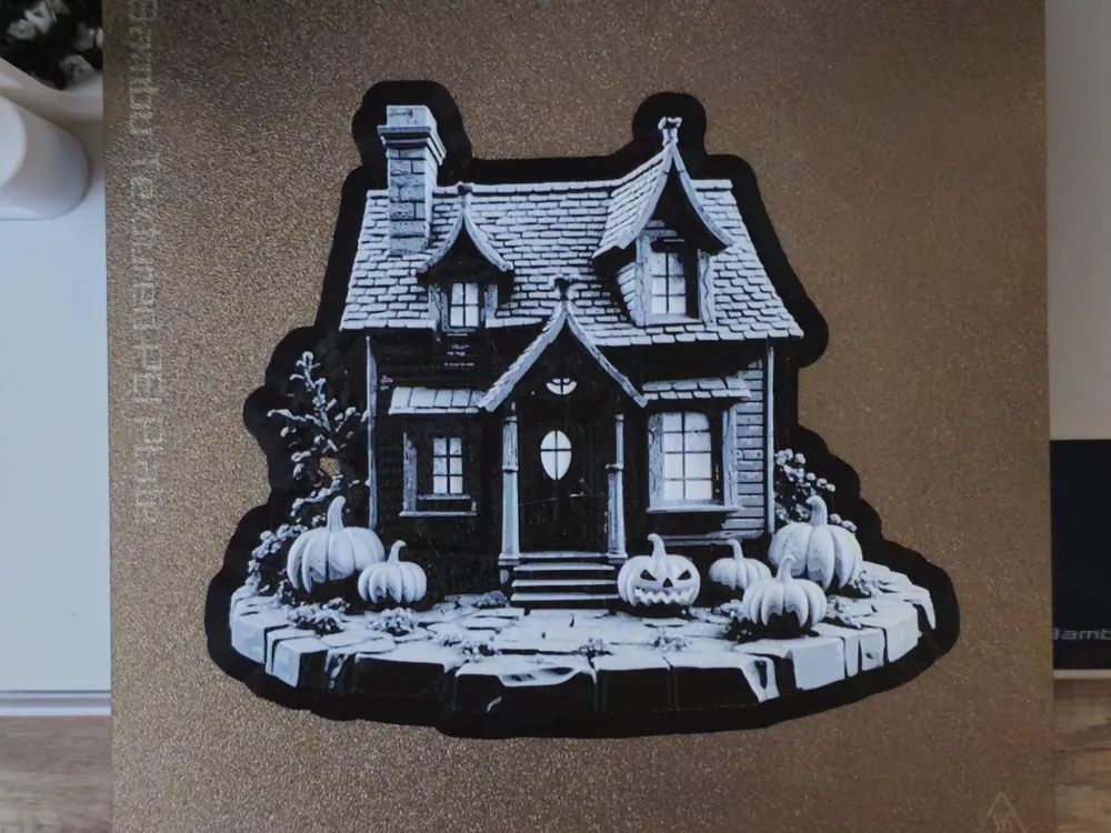 Halloween House by luke MakerWorld: Download Free 3D Models