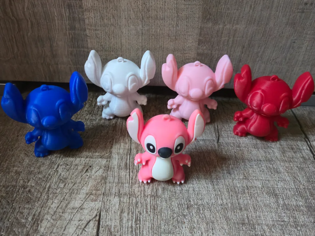 Stitch pendant cute - Free 3D Print Model - MakerWorld