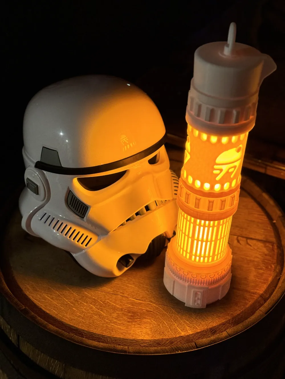 Storm Trooper Field Lamp Remixed by CPTMRGN - MakerWorld