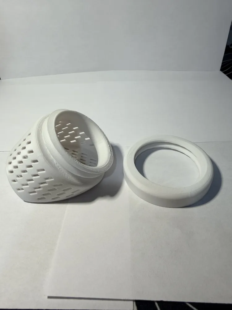 Parametric Dry Pod for 4L Cereal Box (See-Thru) - Free 3D Print Model ...