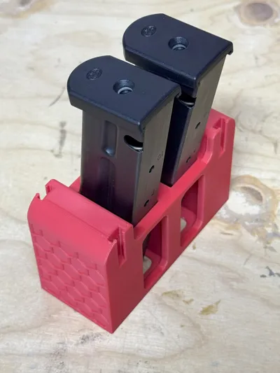 Modular Pistol Gun Magazine Rack Holder by Match_King MakerWorld ...