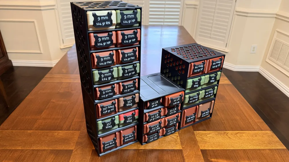 Ammo Box Stackers - Free 3D Print Model - MakerWorld