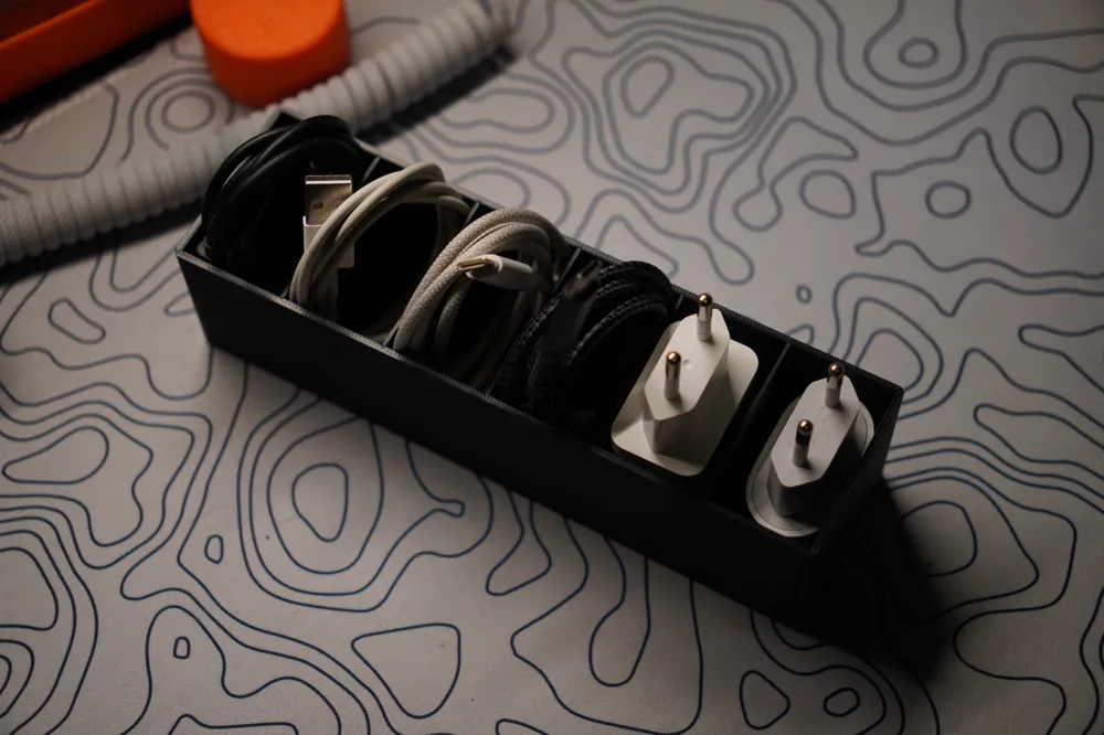 Cables / Power Adapters Organizer - 8 sizes by BorgoTechSpace ...