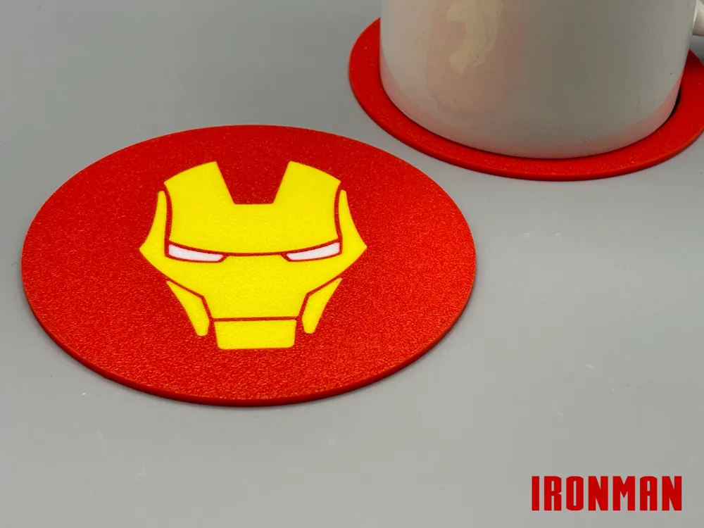 Ironman Marvel Coaster by MalcTheOracle - MakerWorld