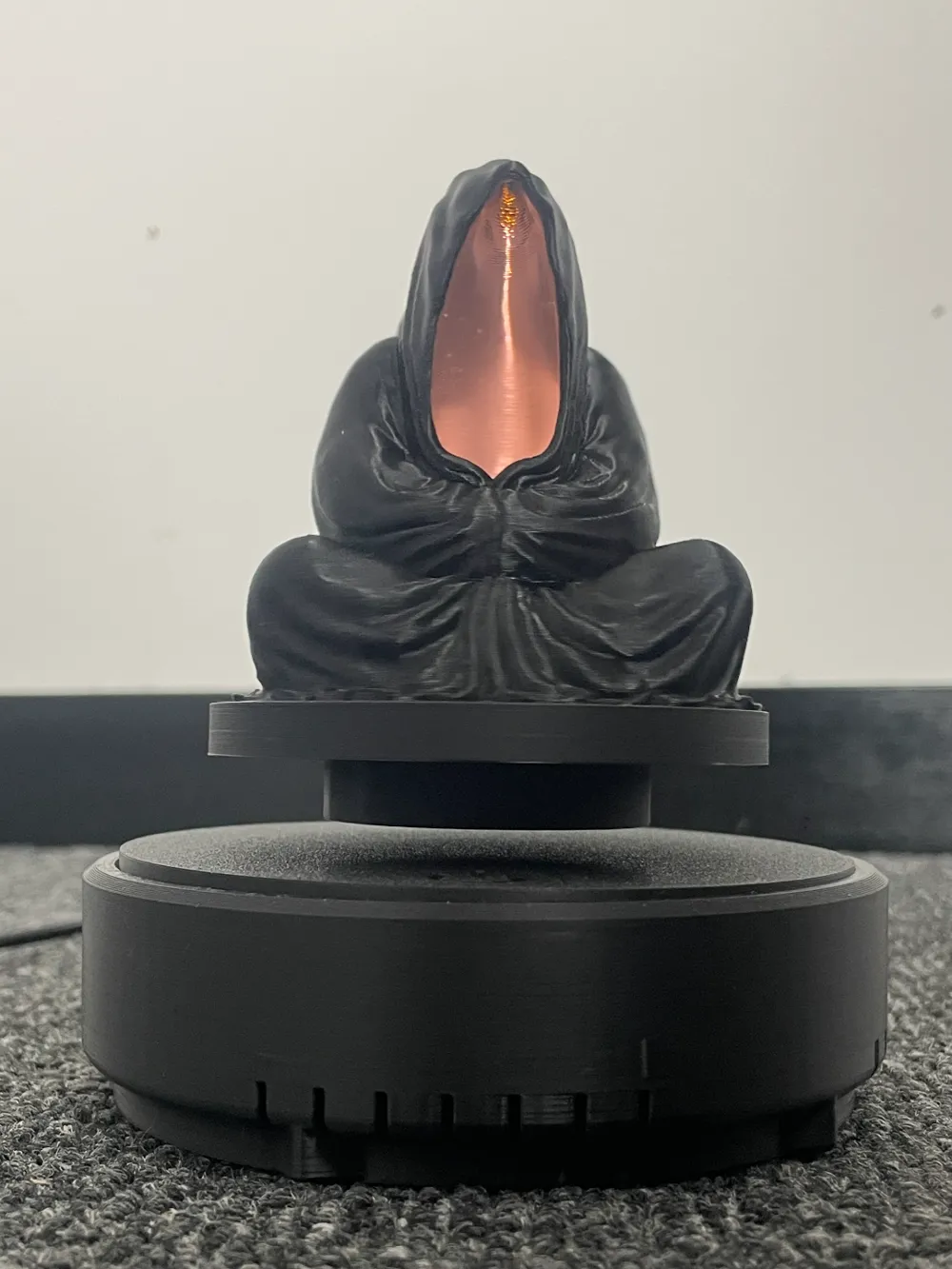 Floating Meditating LED Reaper - Free 3D Print Model - MakerWorld