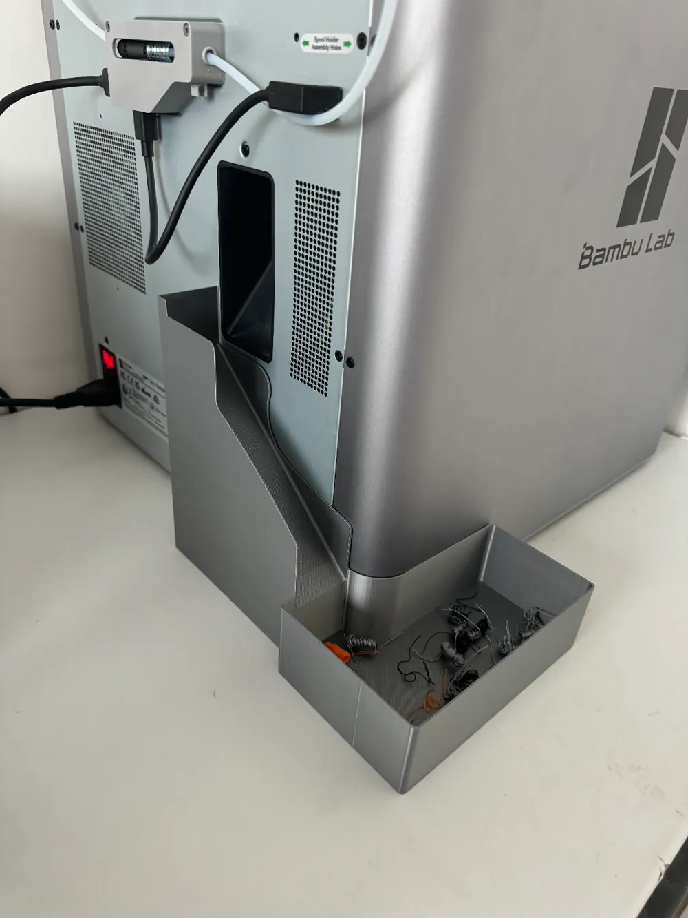 Poop Chute - X1C - P1P - P1S - Free 3D Print Model - MakerWorld