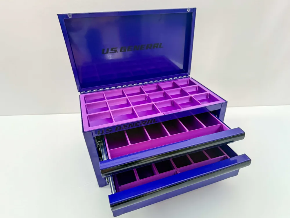 Universal Mini Tool Box Drawer Organizers - Free 3D Print Model ...