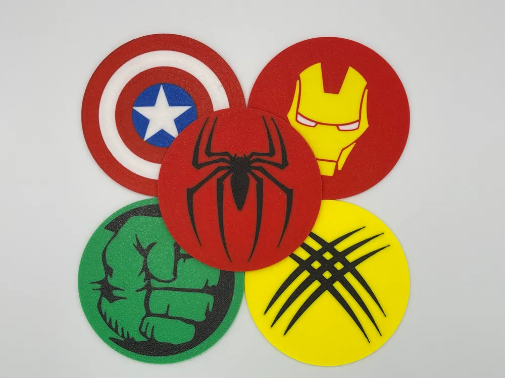 Spider-Man Marvel Coaster - Free 3D Print Model - MakerWorld