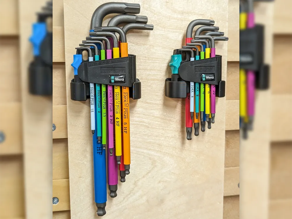 Wera Hex-Plus and Torx Alan Keys Holder by kerngebiet - MakerWorld