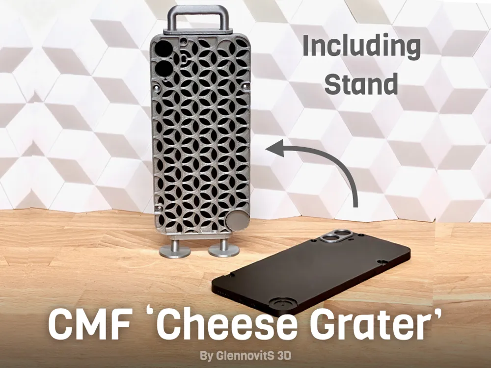 CMF Cheese Grater (Mac Pro inspired phone cover) by GlennovitS 3D ...