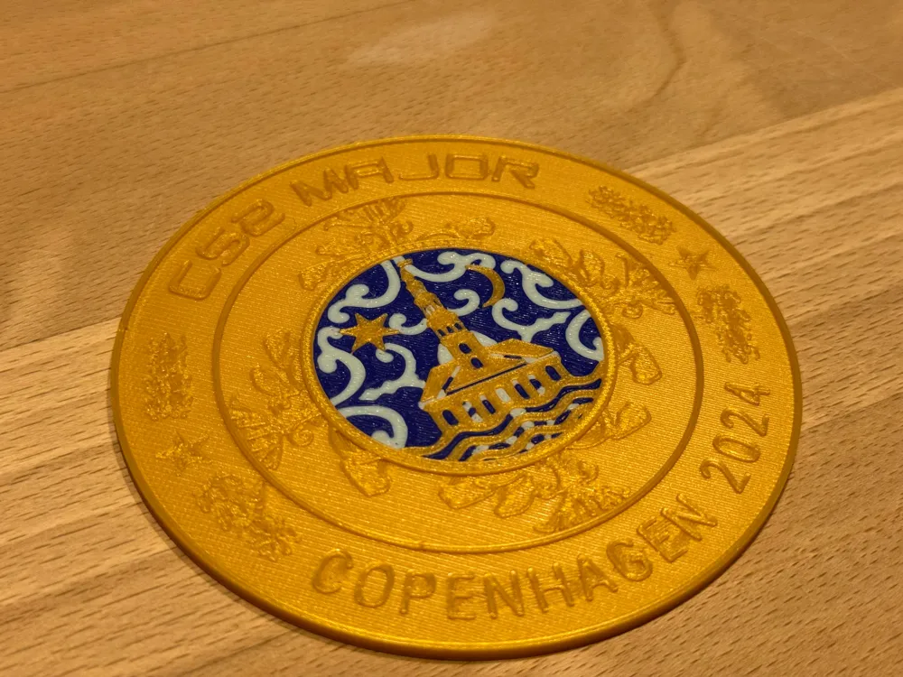 PGL CounterStrike 2 Major - Copenhagen 2024 - Coin by SASS3DP - MakerWorld