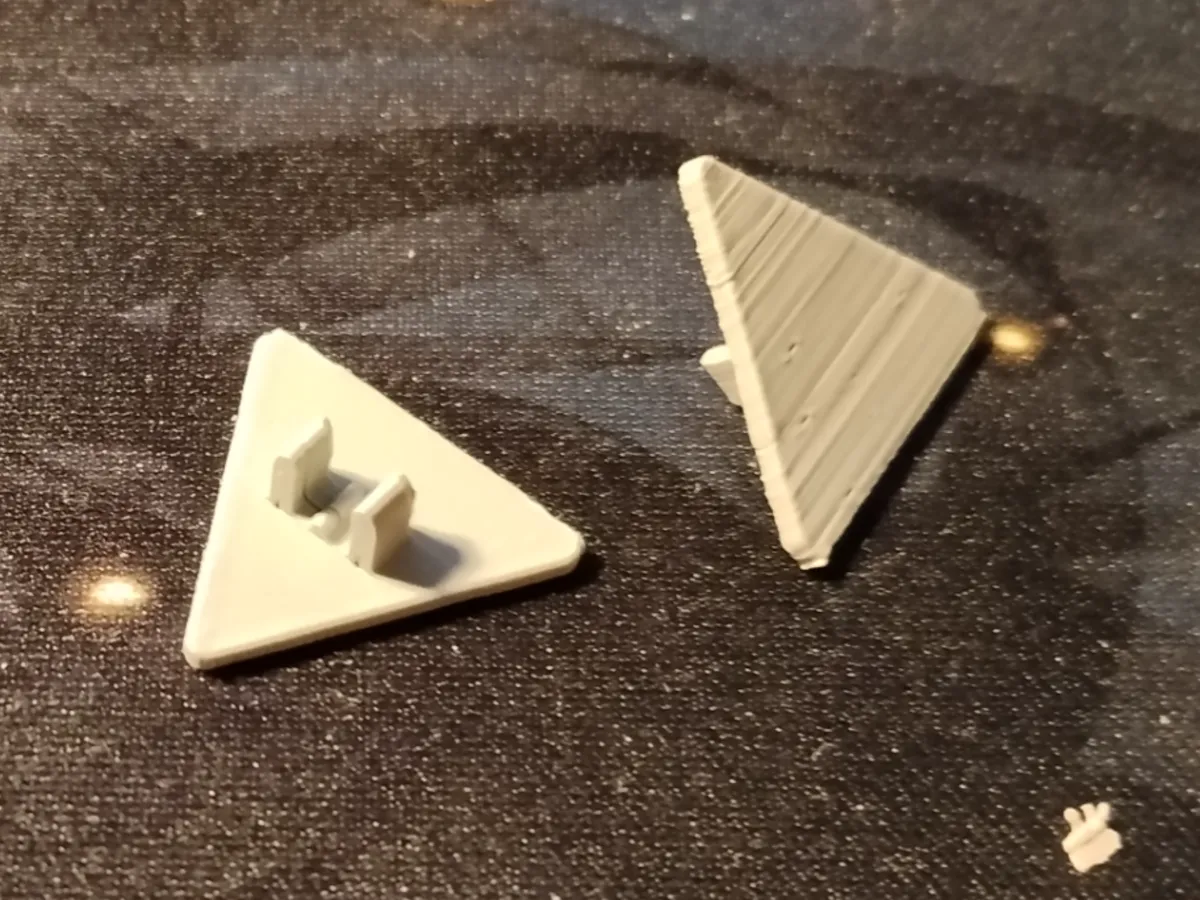 2.2x2.667 Road Sign Clip-on Triangular 30259 - Free 3D Print Model ...