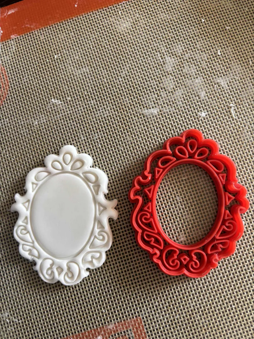 cookie/clay cutter & embosser -frame by likha_by_ j MakerWorld ...