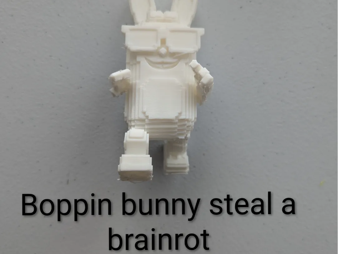 Boppin bunny vole un brainrot - Modèle d'Impression 3D Gratuit - MakerWorld