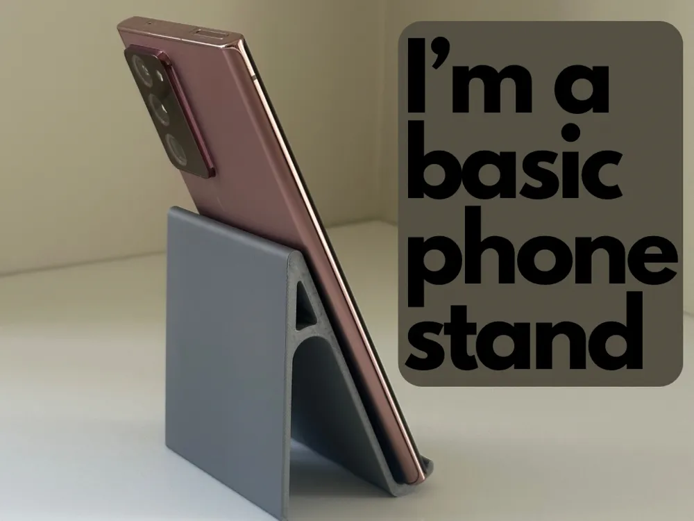 A Basic Phone Stand by FireDragon3D - MakerWorld