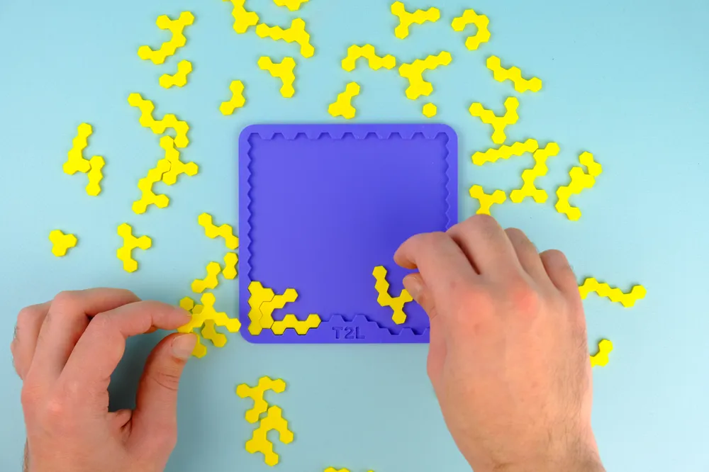 Honeycomb puzzle - Free 3D Print Model - MakerWorld