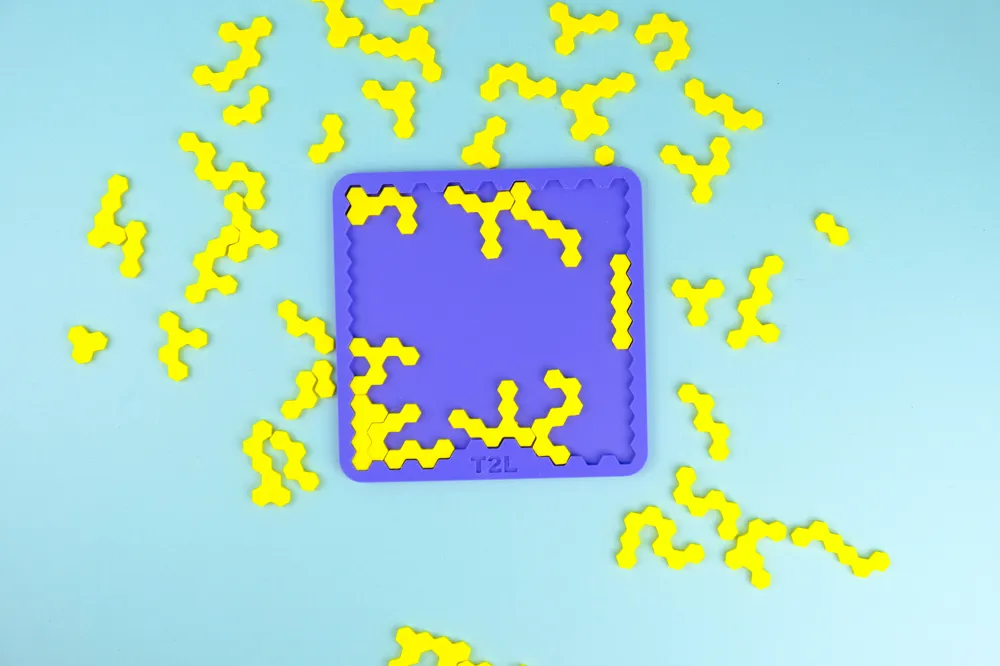Honeycomb puzzle - Free 3D Print Model - MakerWorld