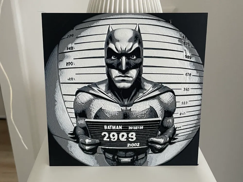 Hueforge Batman by Wizzart.Creation - MakerWorld