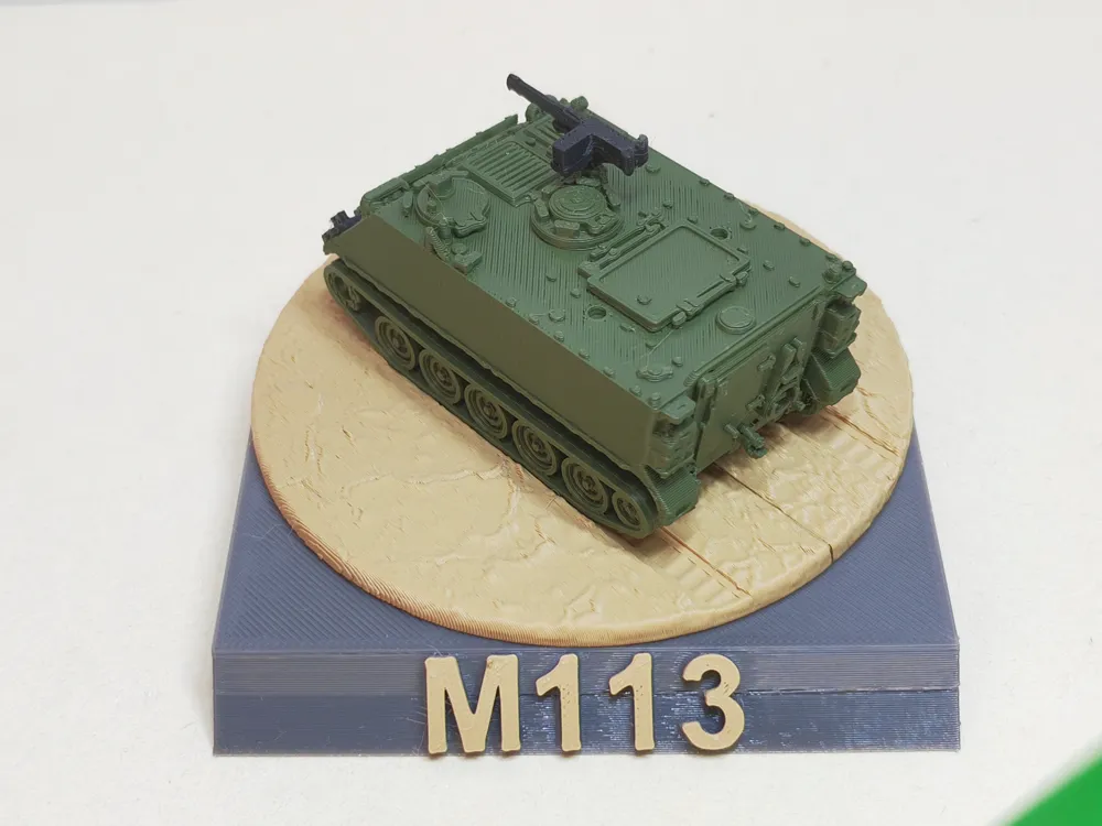 M113 Armored Personnel Carrier Kit Card | 1/72 tank | by 菱鲛LJiao ...