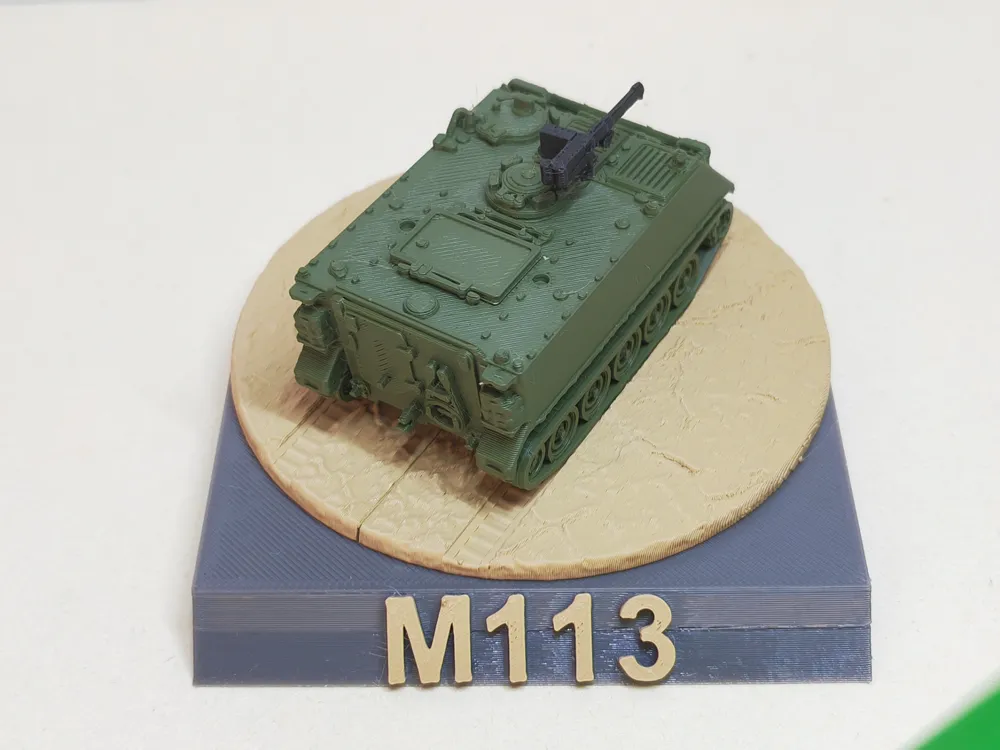 M113 Armored Personnel Carrier Kit Card | 1/72 tank | by 菱鲛LJiao ...