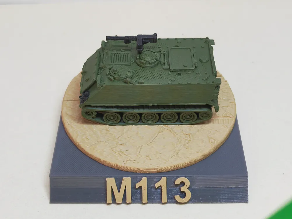 M113 Armored Personnel Carrier Kit Card | 1/72 tank | by 菱鲛LJiao ...