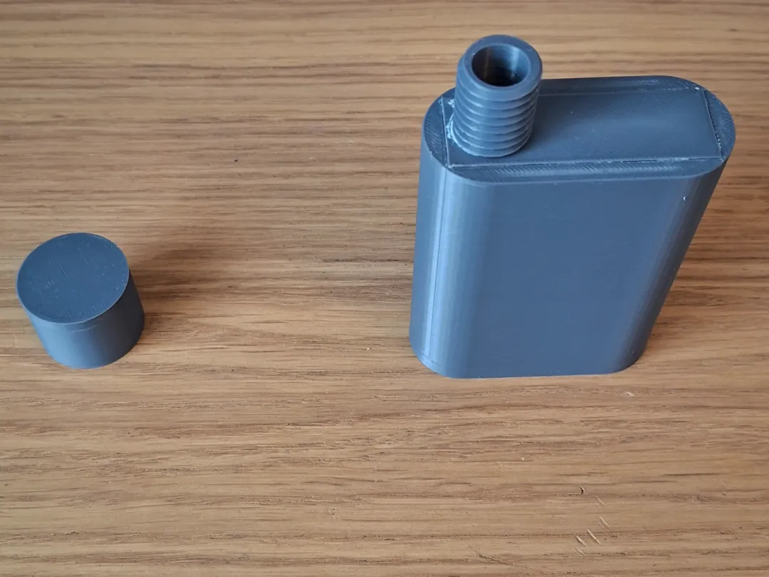 Mini 100ml water bottle - Free 3D Print Model - MakerWorld