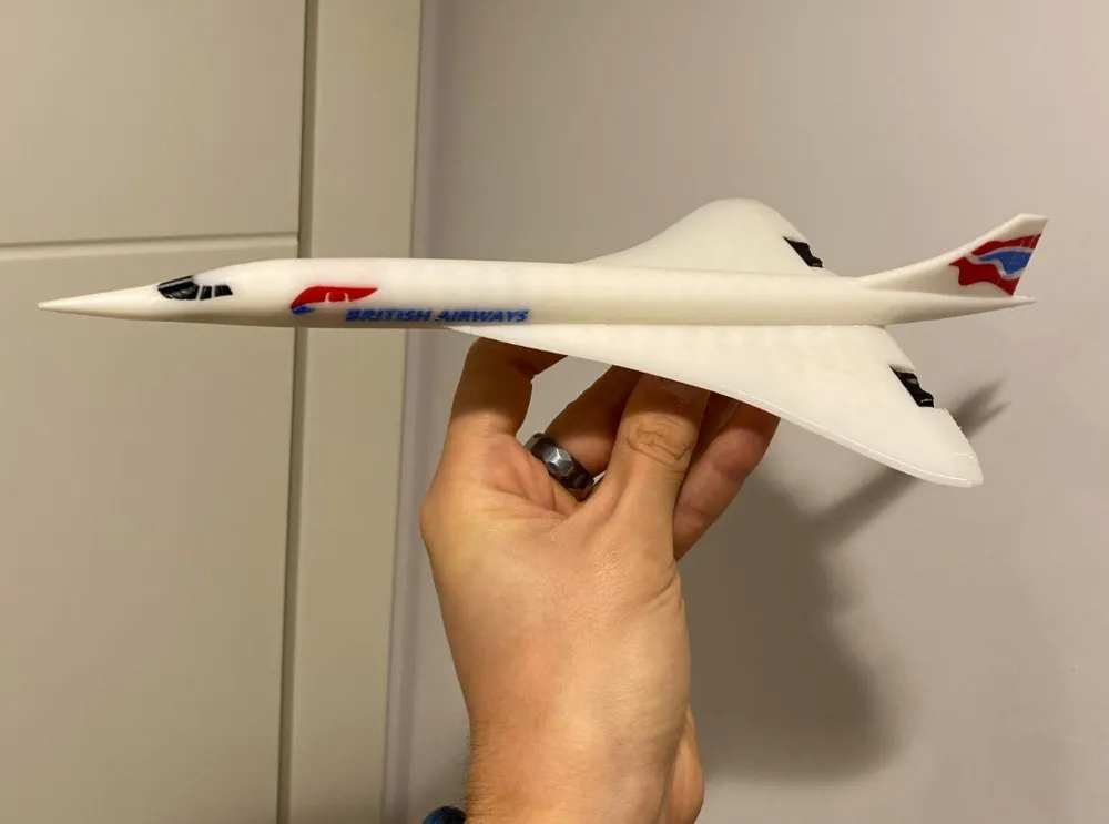 CONCORDE BRITISH AIRWAYS by Josemari MakerWorld: Download Free 3D Models